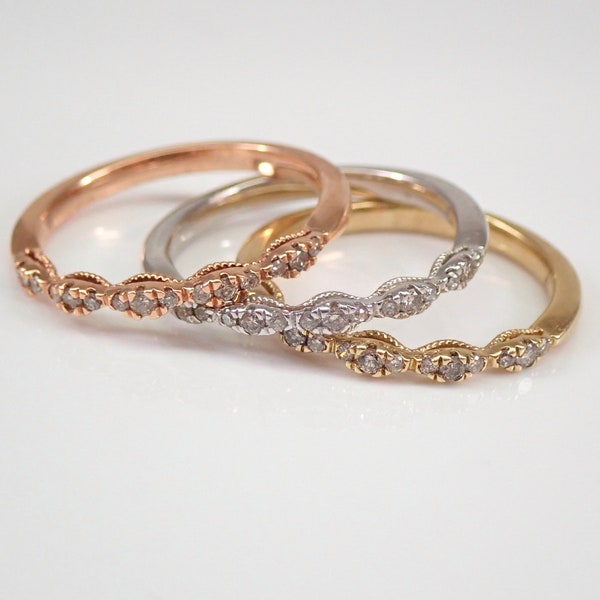 Tri Color Rings - Etsy