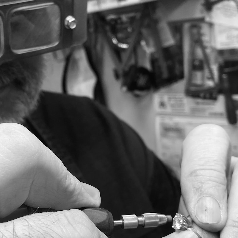 Custom Platinum Setting - Etsy