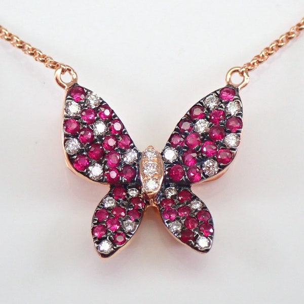 Ruby Butterfly - Etsy