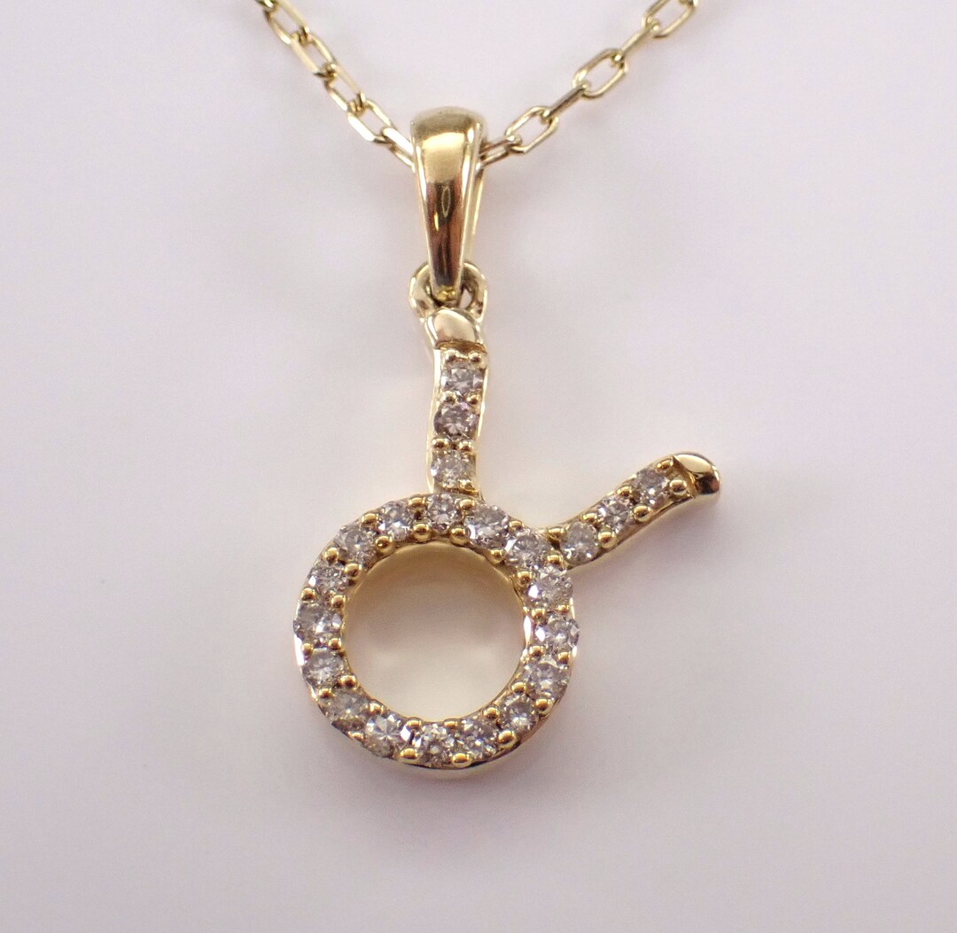 Diamond taurus pendant store
