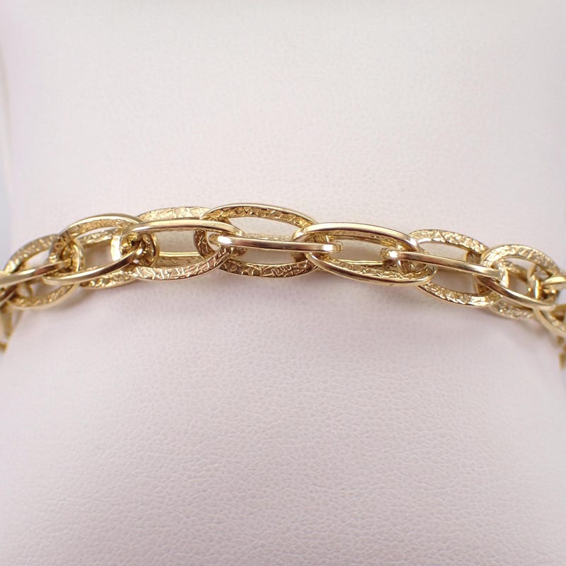 Yellow Gold Bracelet - Etsy