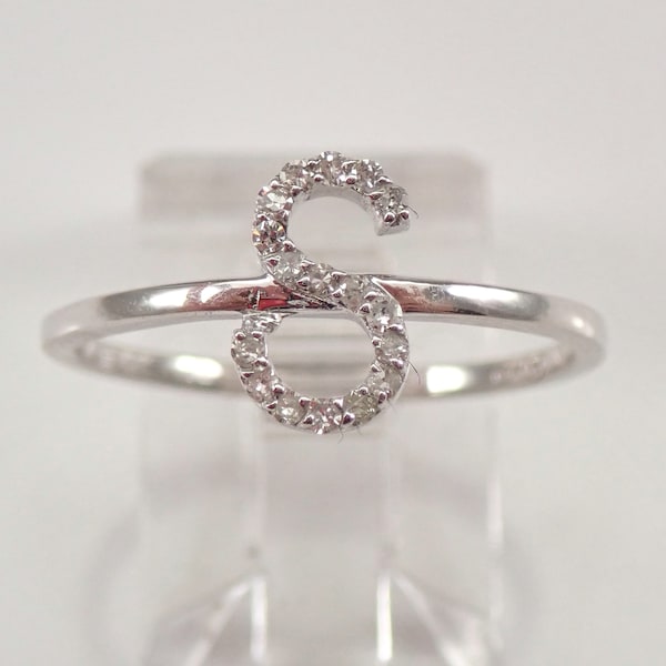 Letter S Ring - Etsy
