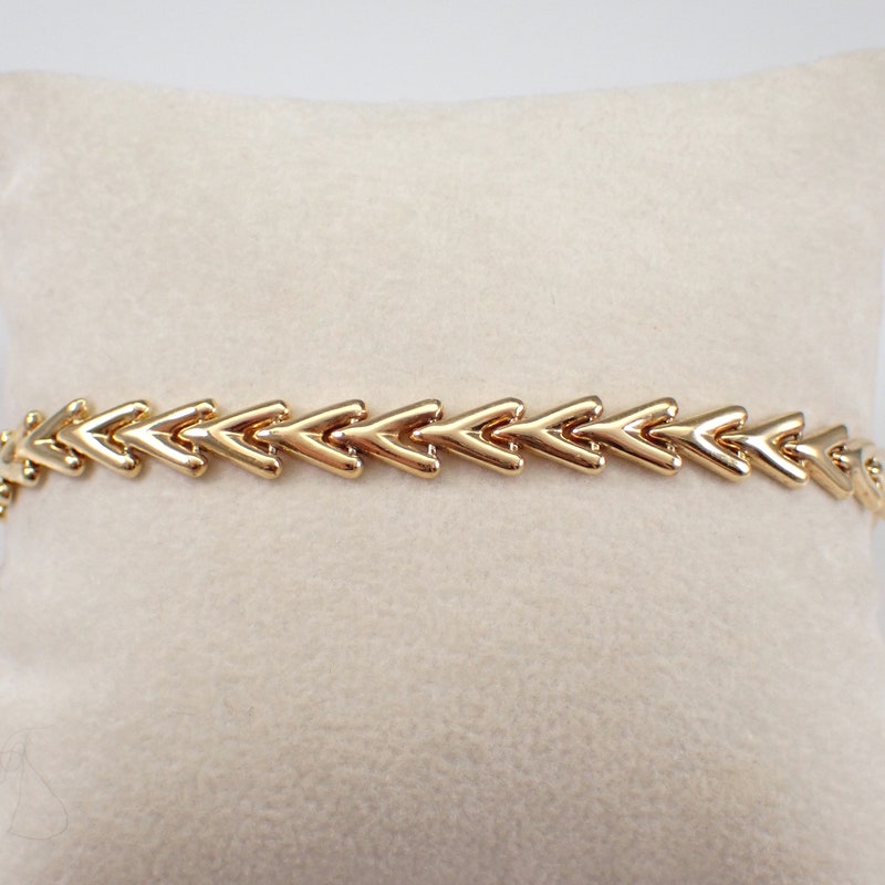 Yellow Gold Bracelet - Etsy
