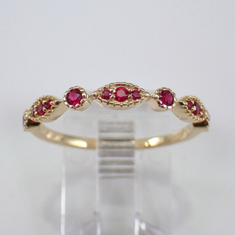 Ruby Wedding Ring - Etsy