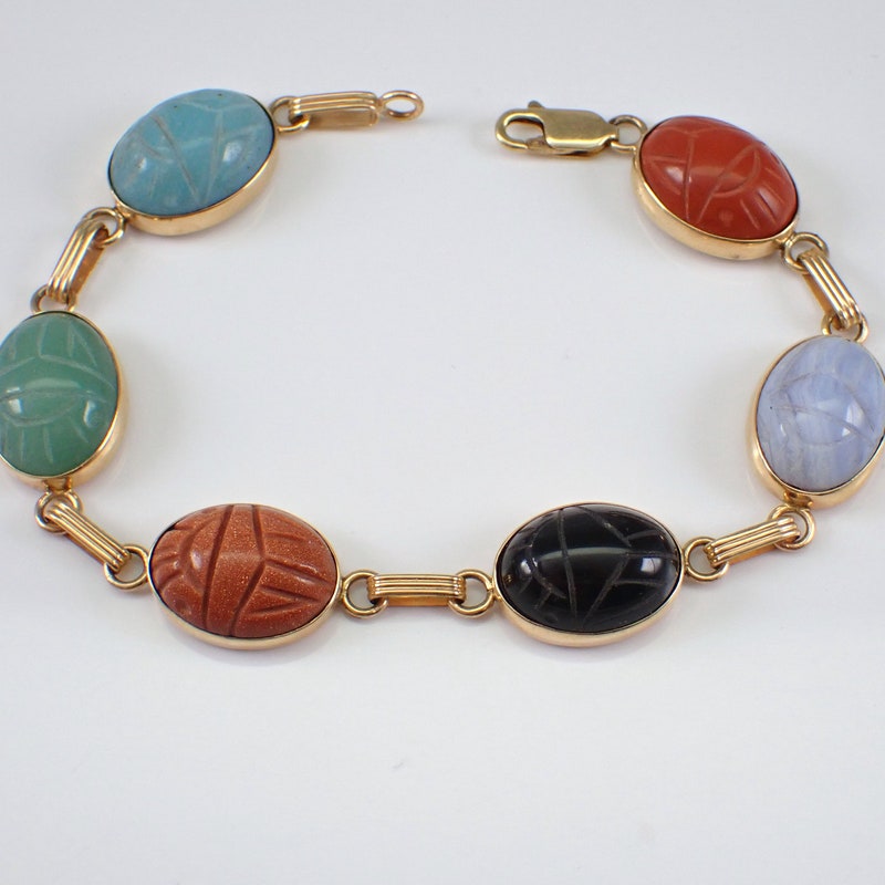 Scarab Bracelet - Etsy