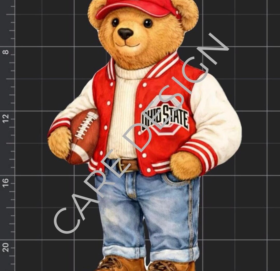 Ohio State Polo-style Bear Digital Download | College Football | Polo ...