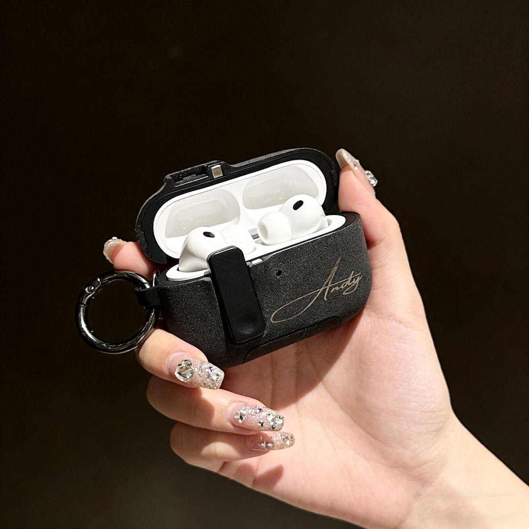 Personalized Custom Resin Airpods Pro Case/cover With Clip/multi Colors ...