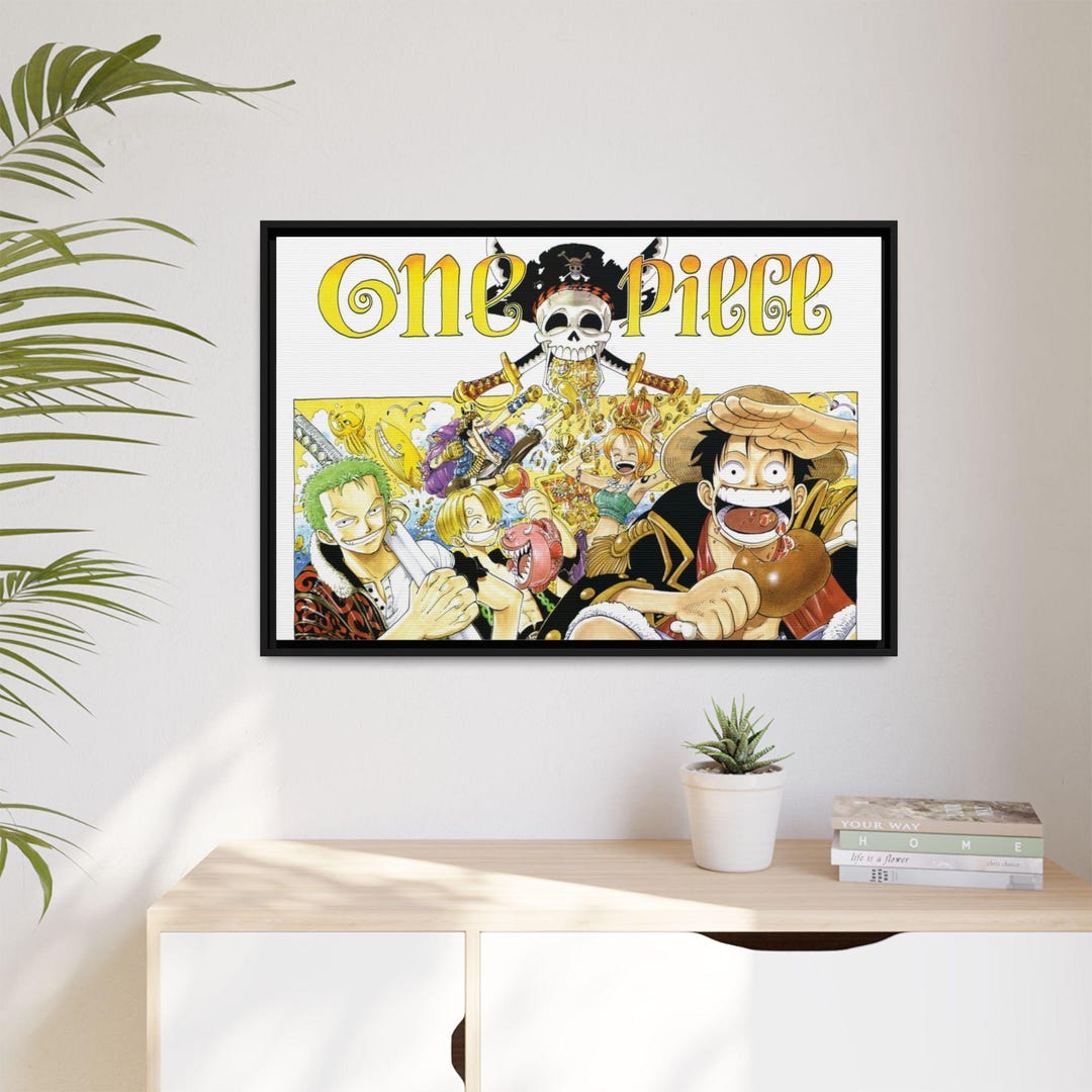 One Piece Chapter 100 Color Spread Canvas - Etsy