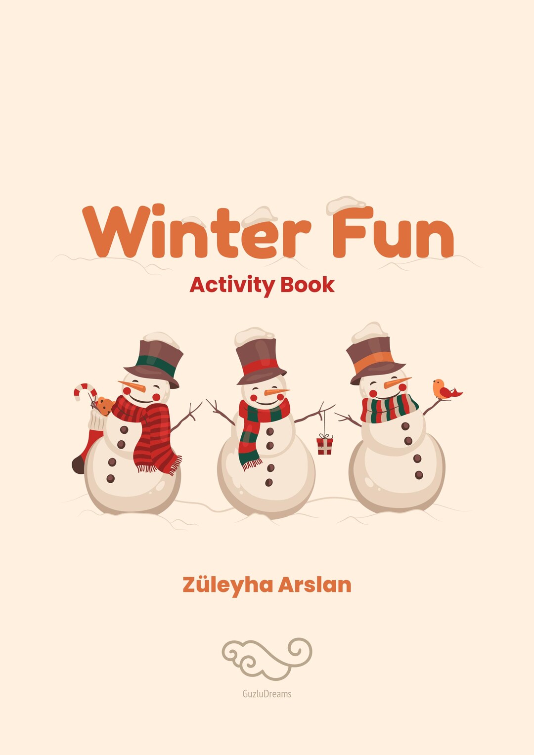 Winter Fun Activity Book - Etsy