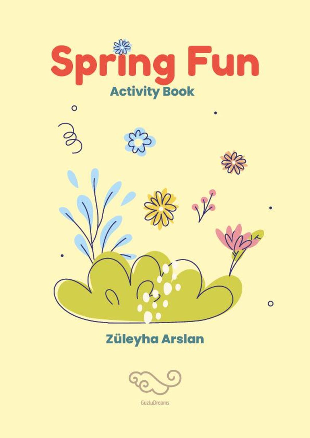 Spring Activity Book for Kids | Printable Learning Activities | Calm ...