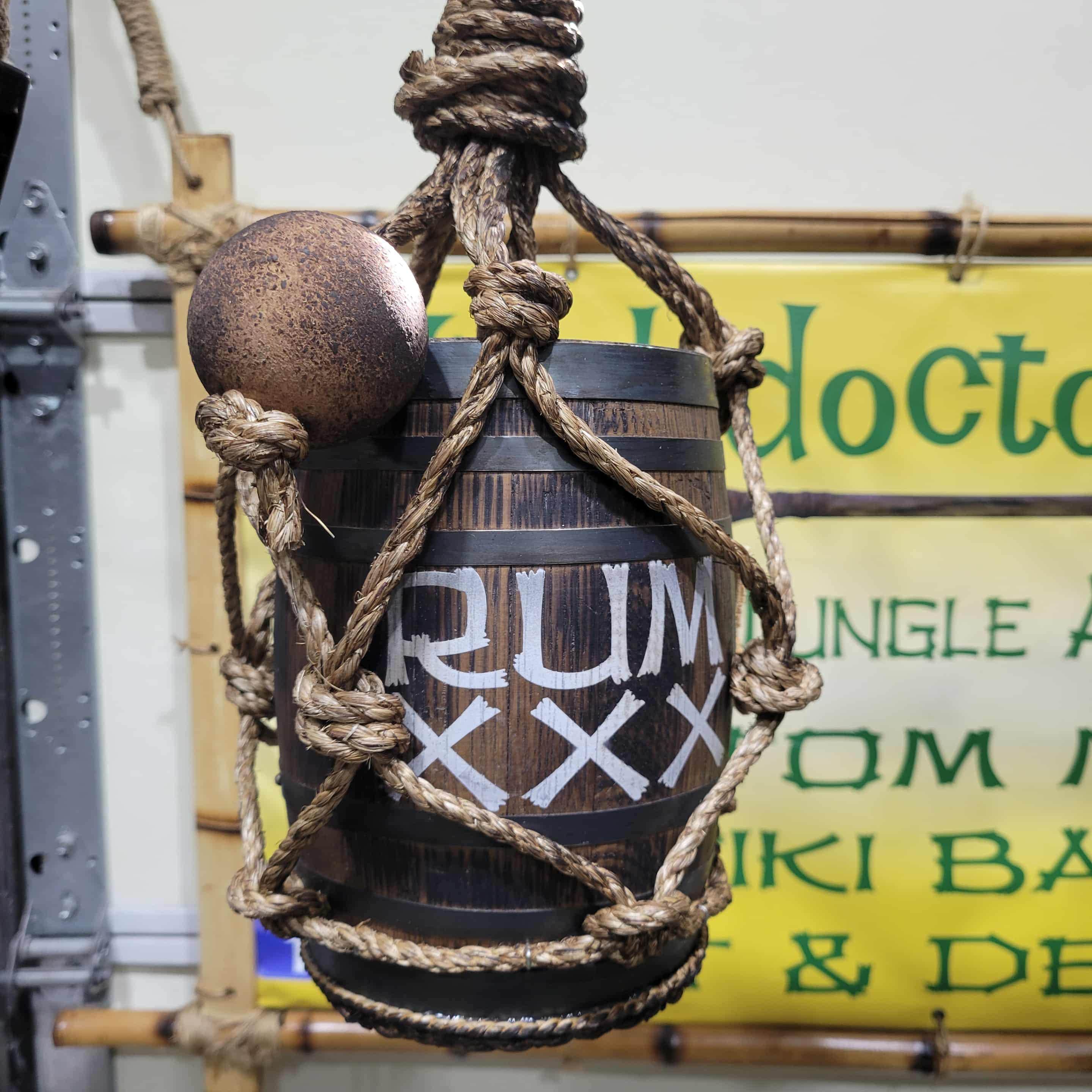 Beachcomber's RUM Barrel Tiki Bar Lamp Small 3litre - Etsy