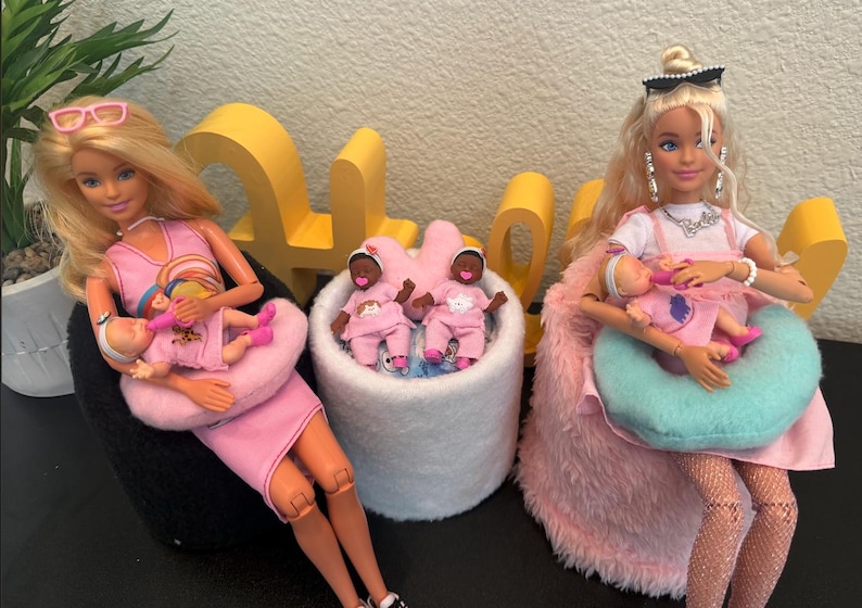 Mini Zuru Baby Doll Feeding Set | Pacifier, Bottle, 3D Printed PLA ...