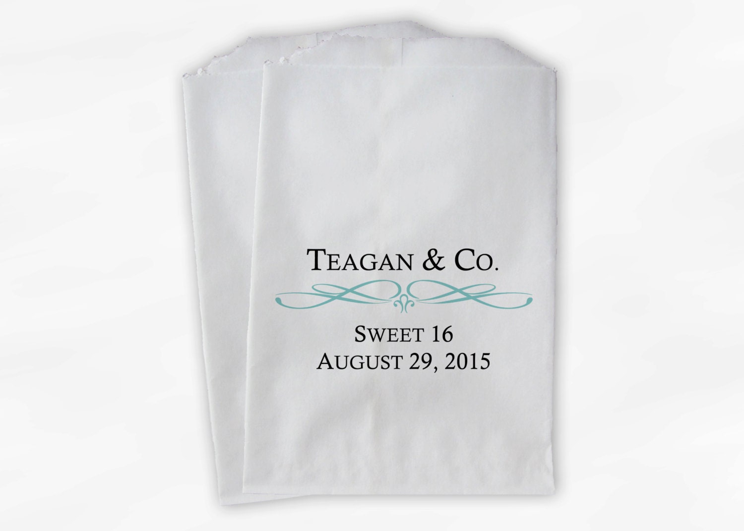 Custom Birthday Party Personalized Candy Buffet Paper Treat - Etsy