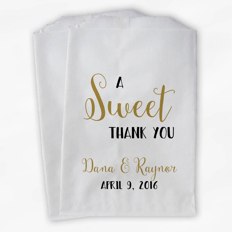 Candy Buffet Bags - Etsy