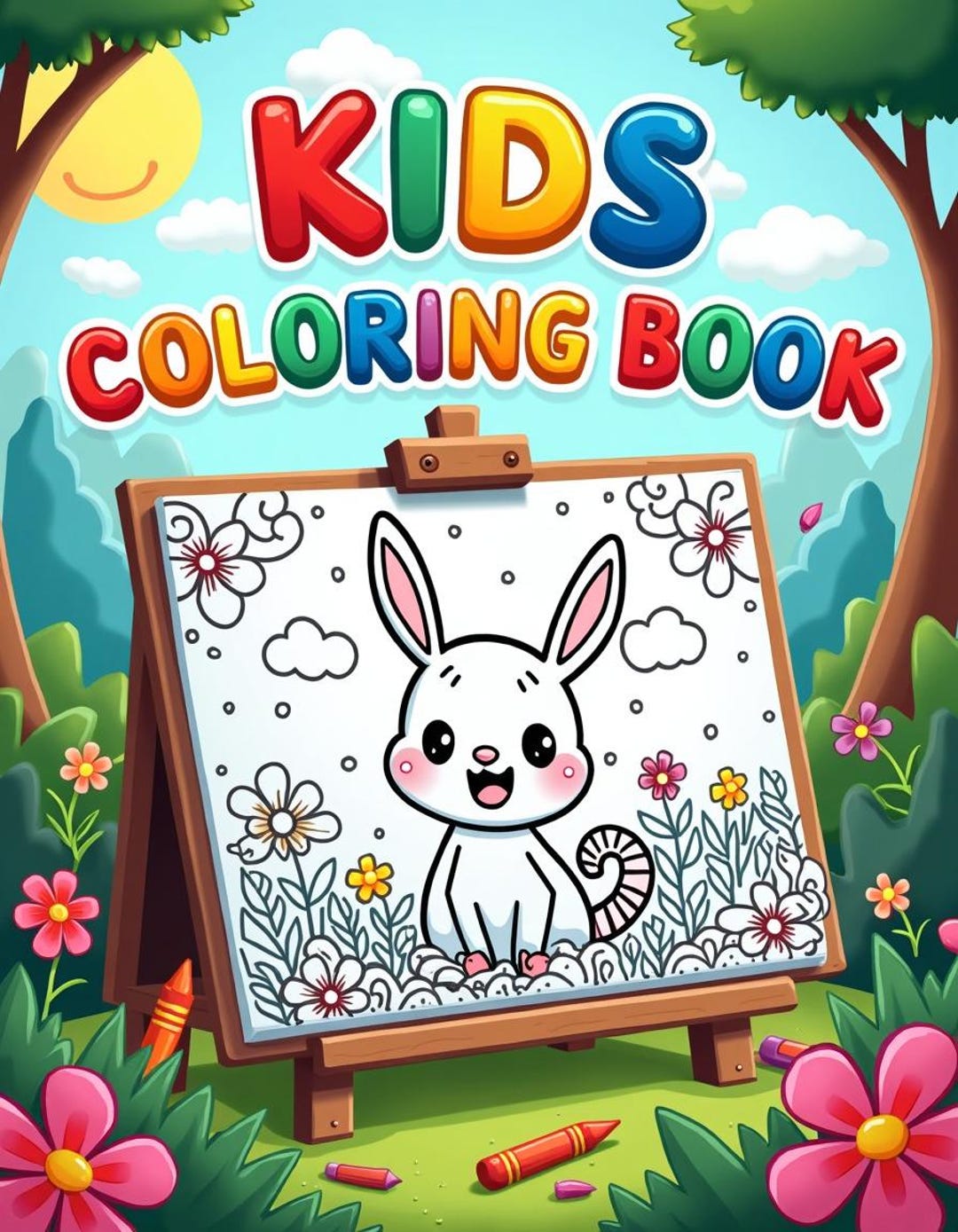 Learn & Color: Shapes, Animals and Fun | Coloring Book for Kids - Etsy