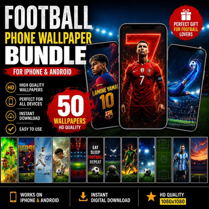 Football Phone Wallpapers - Etsy