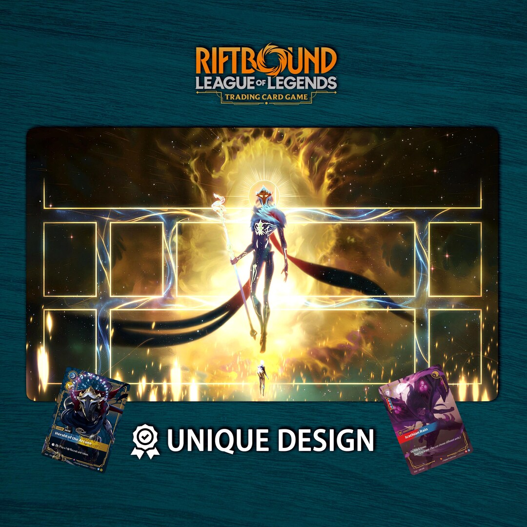 Riftbound Playmat Viktor Arcane Edition •Benutzerdefinierte Brettspiel ...