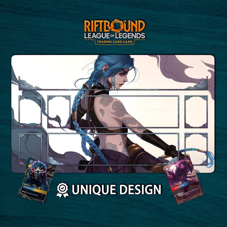 Riftbound Playmat Volibear Edition • Custom Board Game Mat With Zones ...