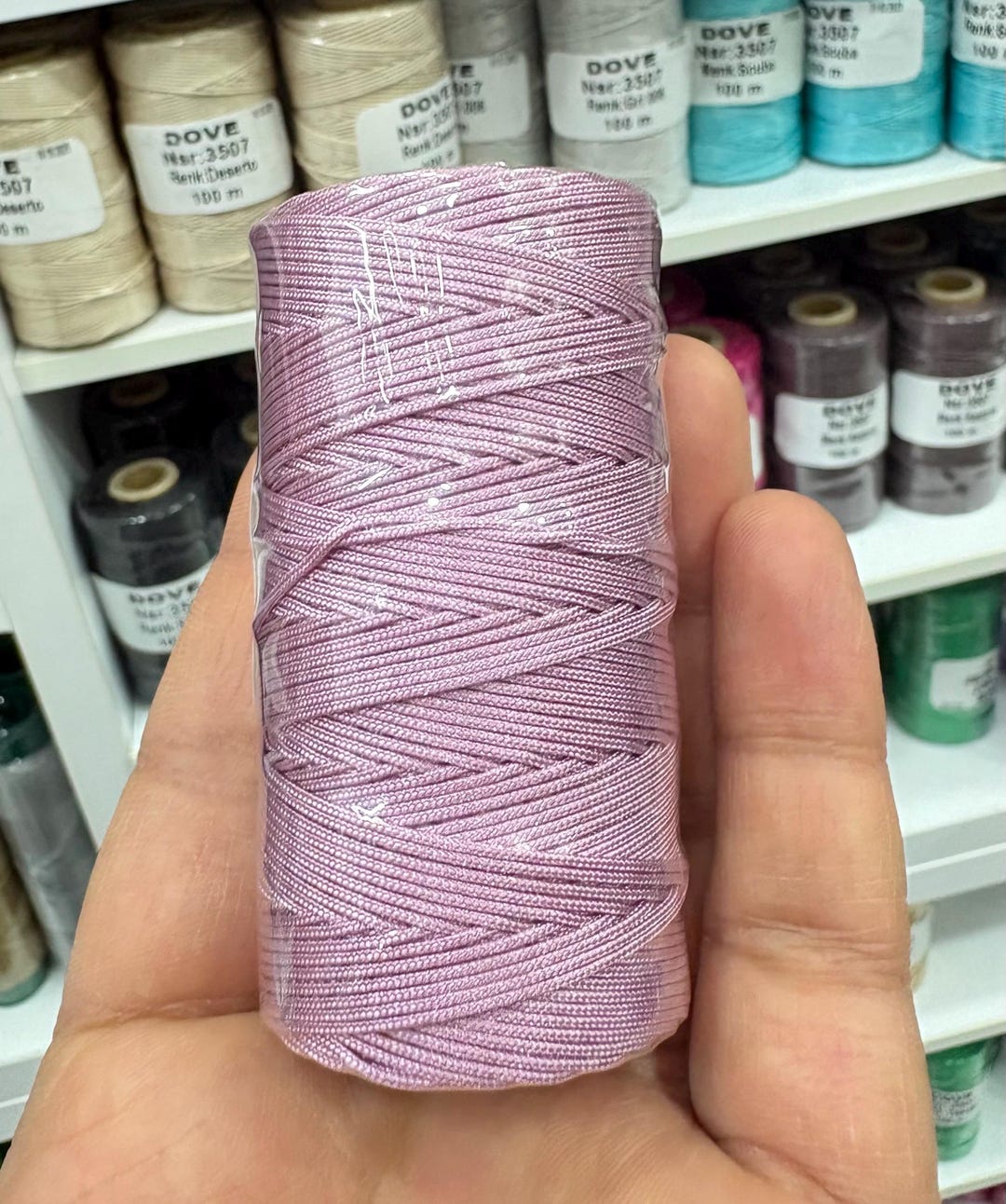 Dove Macrame Cord 0.8 Mm | Thin Knotting String for Jewelry Making ...