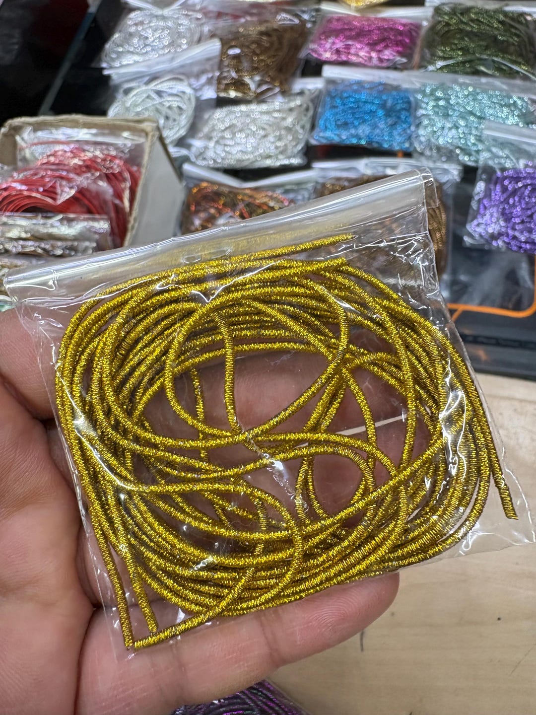1mm Stiff French Bullion Wire - Dabka Metal Coil - Embroidery Wire ...