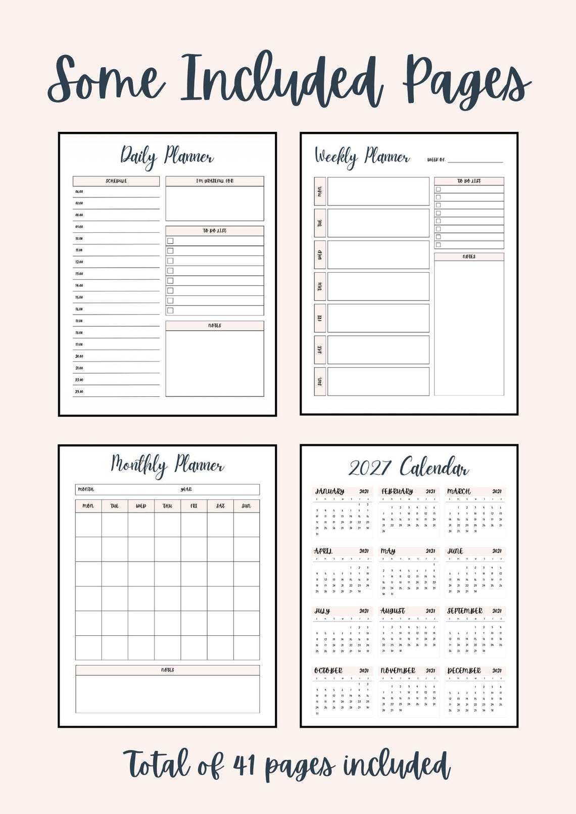 2026–2027 Planner | 24 Month Planner January 2026–december 2027 ...