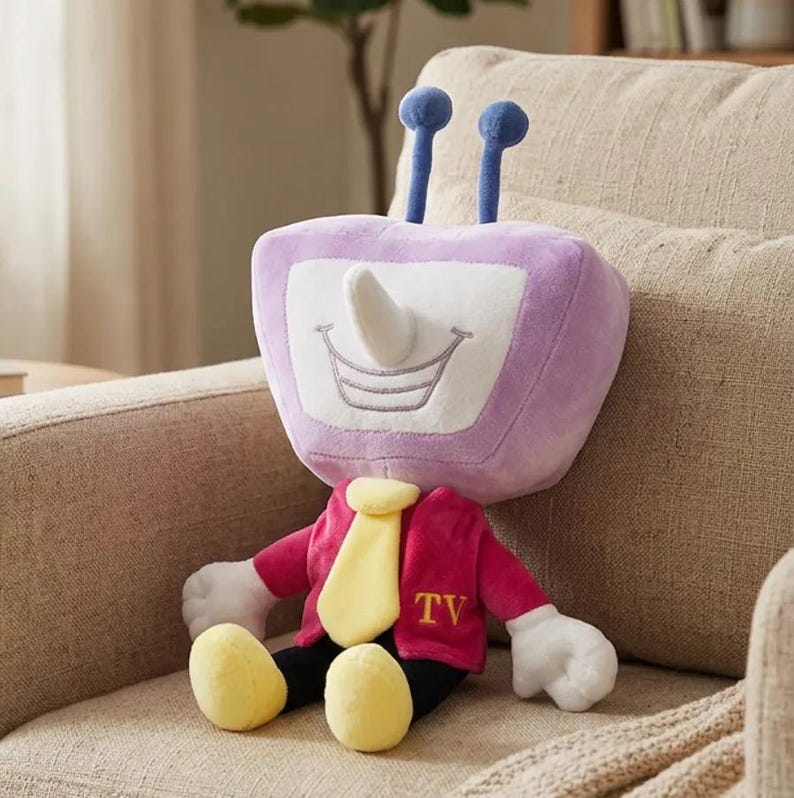 Tenna and Kris Deltarune Inspired Plush Toy Plush 30cm - Etsy