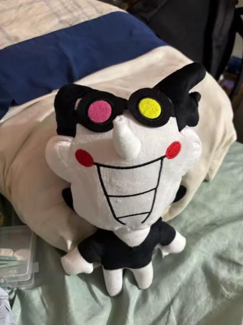 Tenna and Kris Deltarune Inspired Plush Toy Plush 30cm - Etsy UK