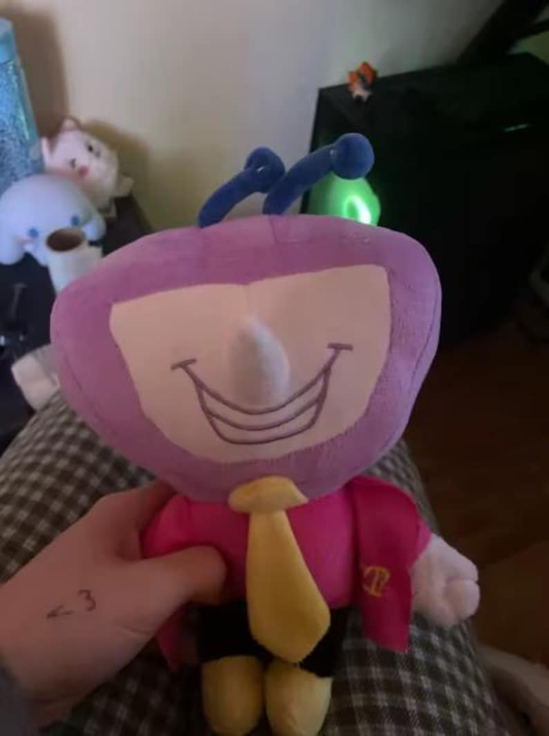Tenna and Kris Deltarune Inspired Plush Toy Plush 30cm - Etsy UK