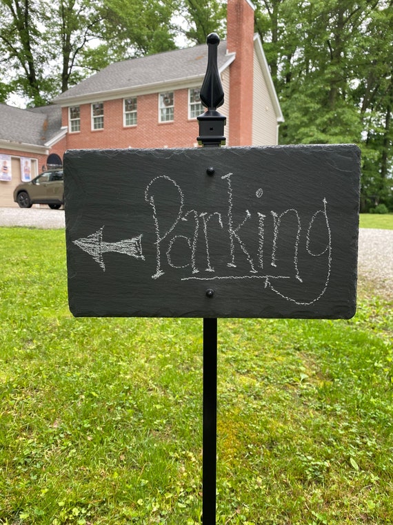 Reusable Slate Chalkboard Sign / Packages Parking Wedding - Etsy