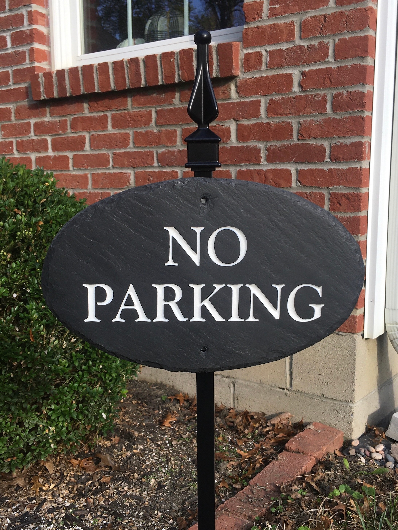 Carved PRIVATE DRIVE Slate W/ Lawn Stake Sign / Property No - Etsy