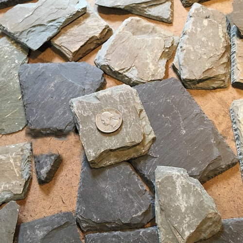 15 Lbs SLATE Stone AQUARIUM Reptile Snake Rock Fish Tank Craft - Etsy