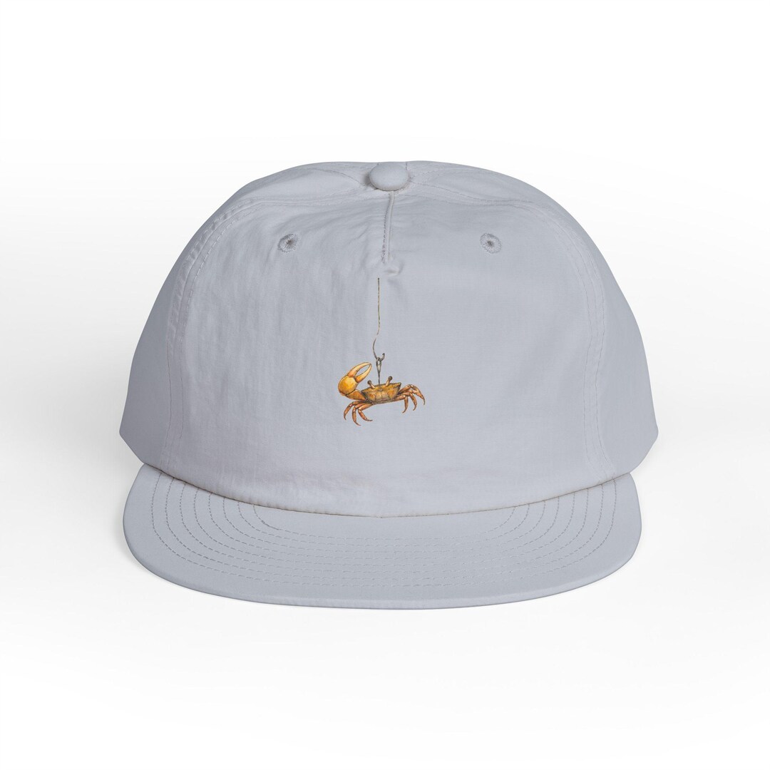 Watercolor Fiddler Crab Cap | Fishing Hat, Marsh Bait Design - Etsy