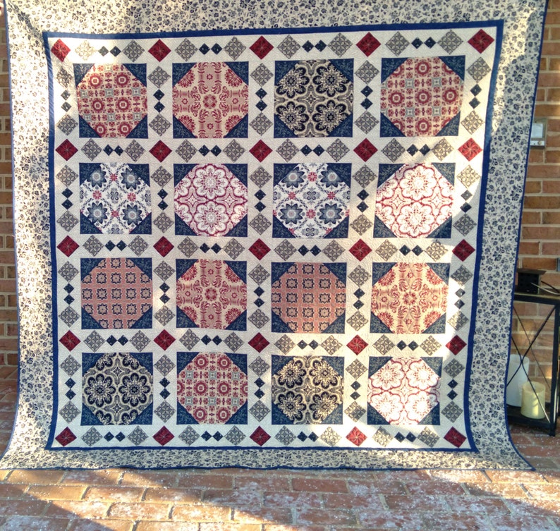 Center Stage Quilt Pattern PDF Download - Etsy