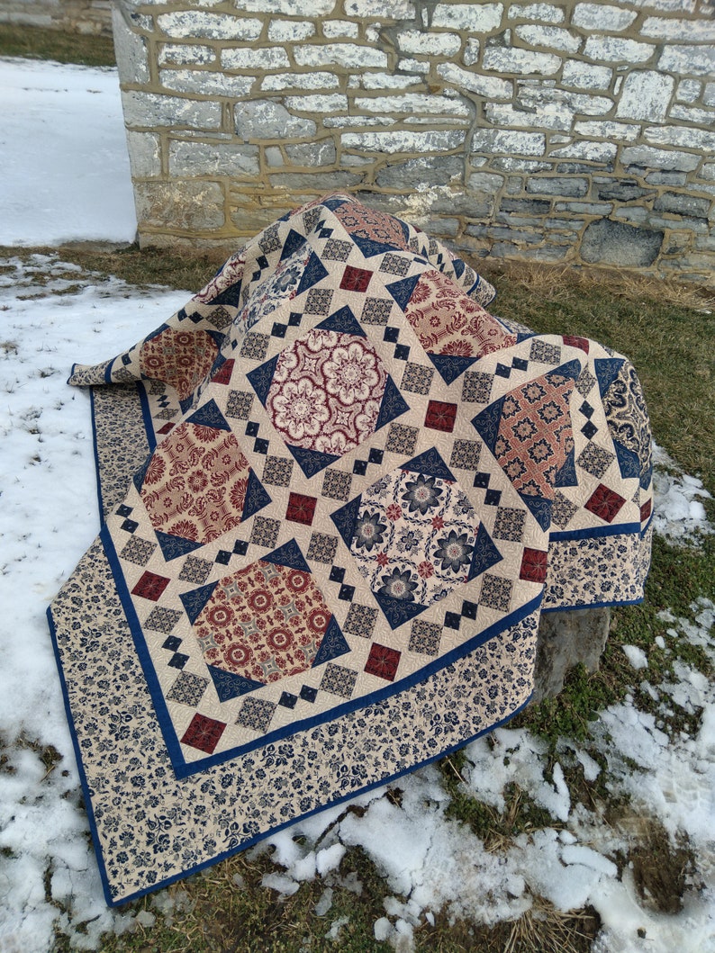 Center Stage Quilt Pattern PDF Download - Etsy