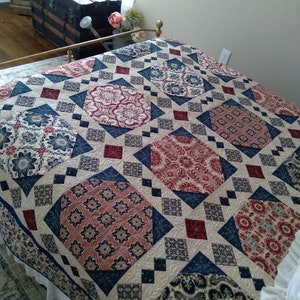 Center Stage Quilt Pattern PDF Download - Etsy