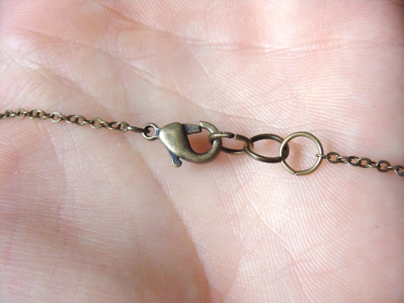 Double Triangle Necklace / Triangle / Silver Necklace / Brass | Etsy