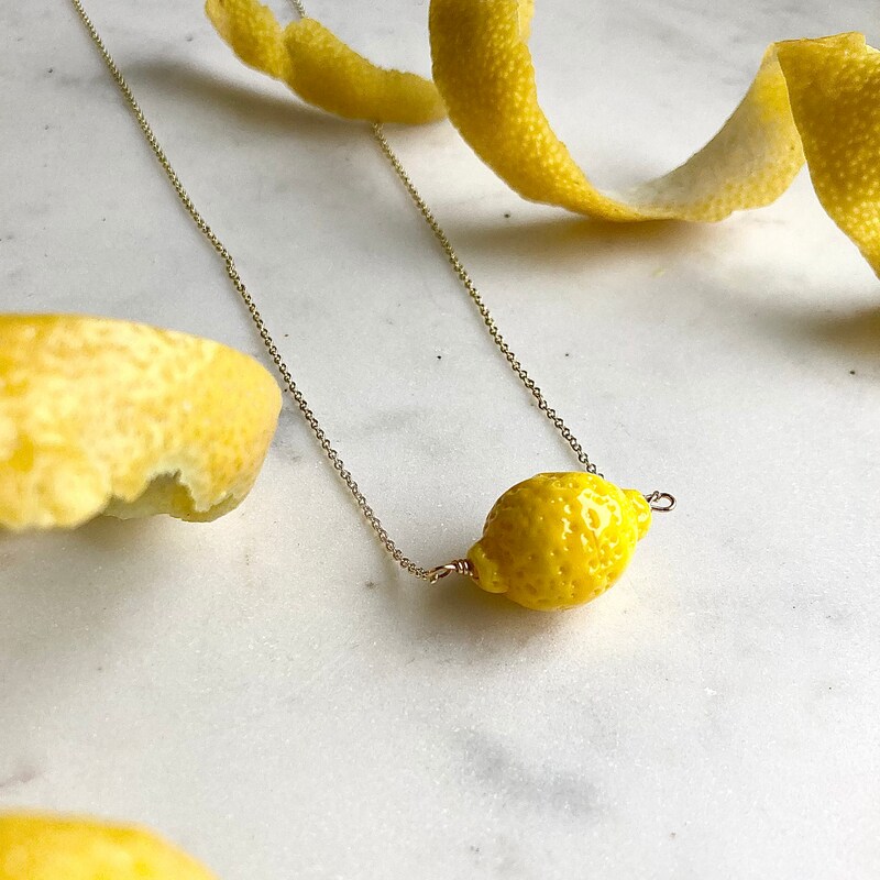 Fruit Necklace - Etsy