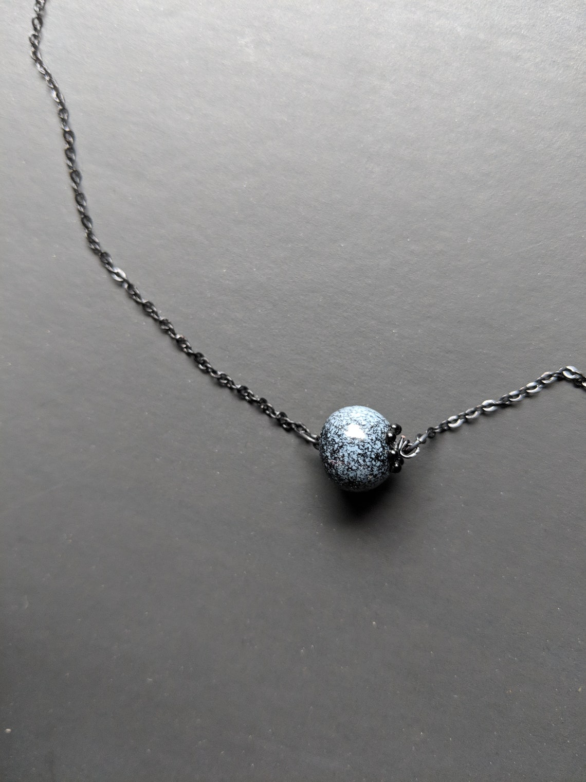Blueberry Necklace Blueberry Jewelry Fruit Necklace | Etsy