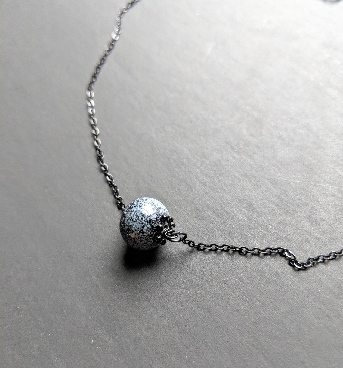 Blueberry Necklace Blueberry Jewelry Fruit Necklace | Etsy