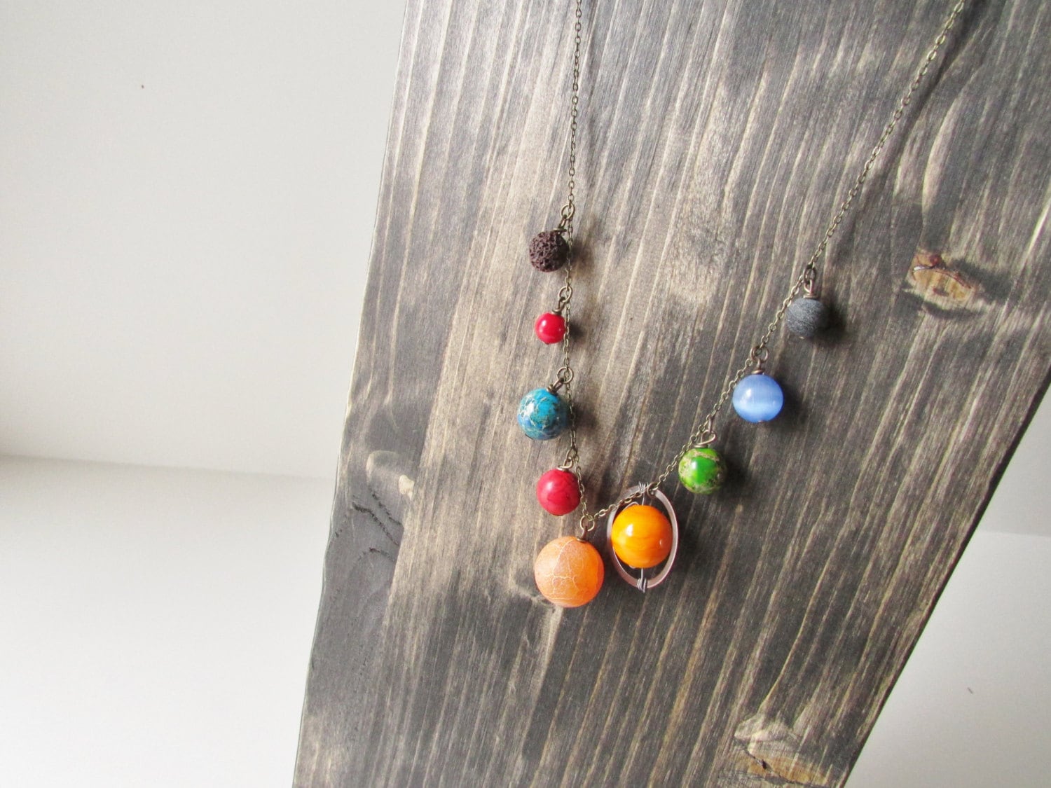 Solar System Necklace Beads