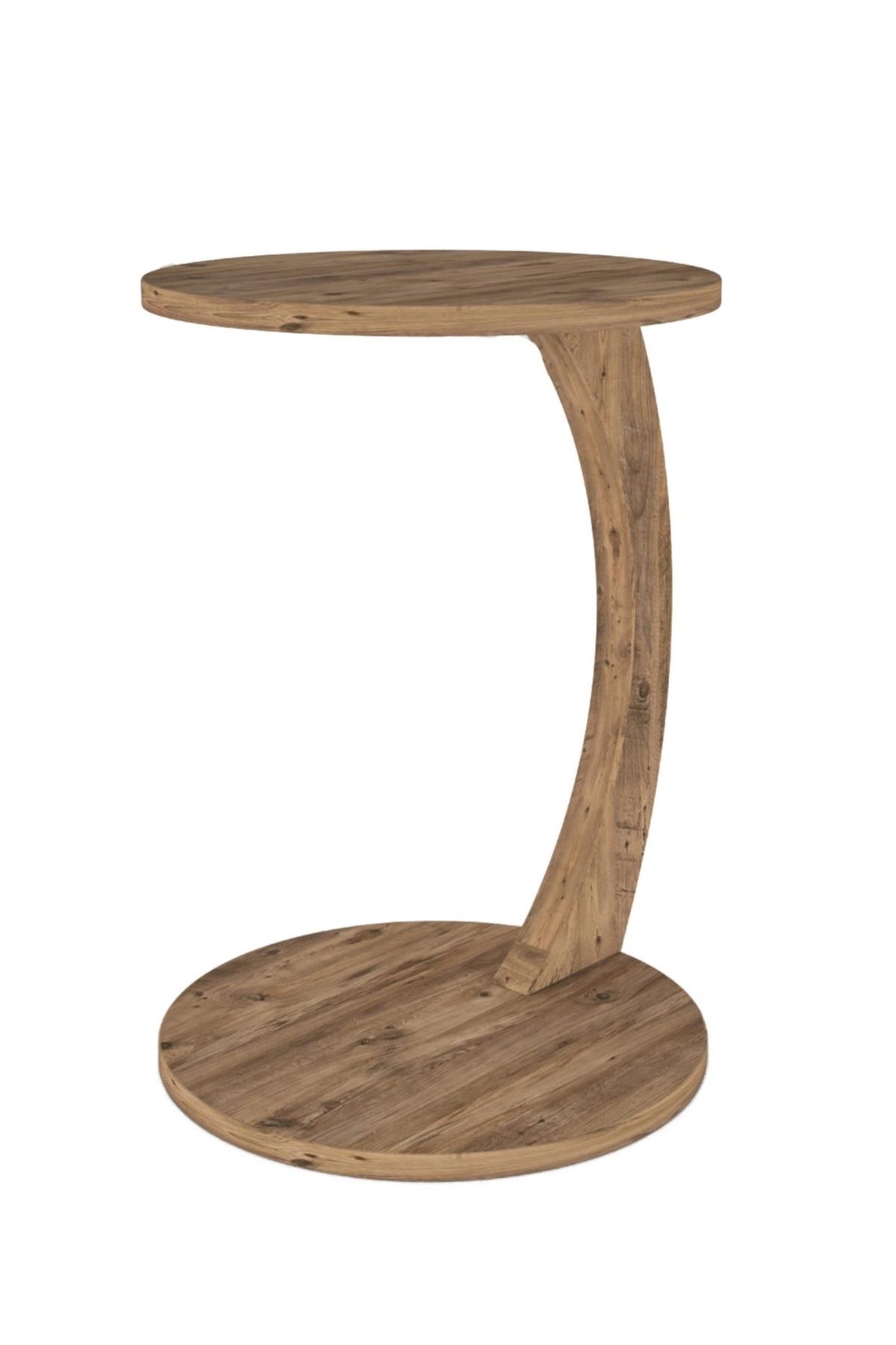 Minimalist Wooden C Table – Modern Sofa Side Table for Living Room - Etsy