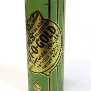 Vintage 1930's Tums Tin With Horace Heidt on Your Radio - Etsy