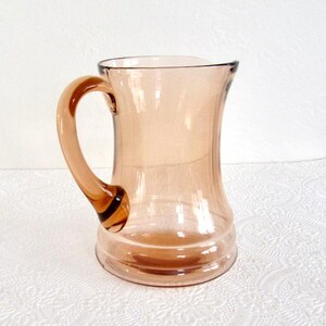 Dunbar Flint Glass Pink Pitcher 1115, Antique Rose Pink Depression ...