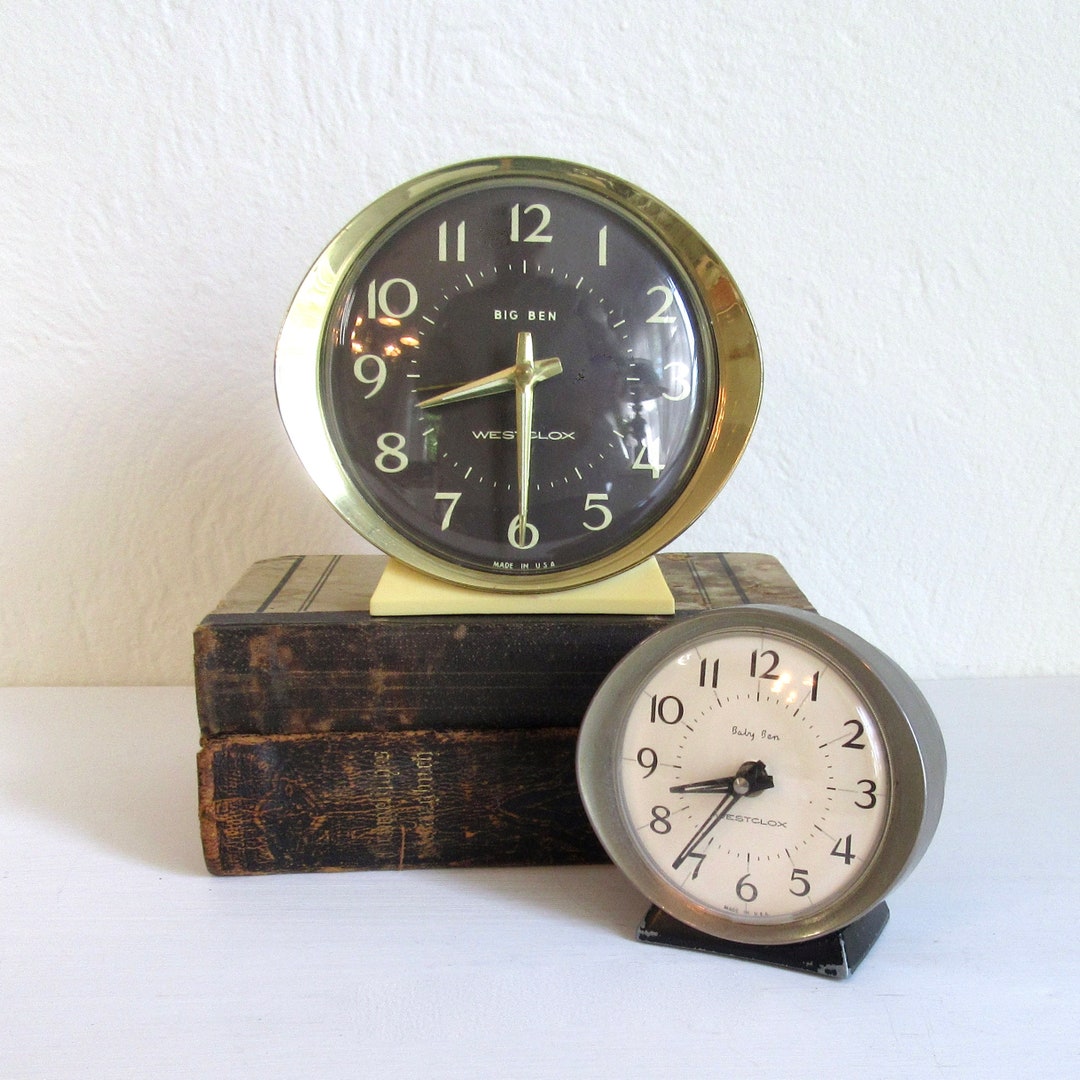 Vintage Westclox Wind-up Alarm Clocks Big Ben and Baby Ben - Etsy
