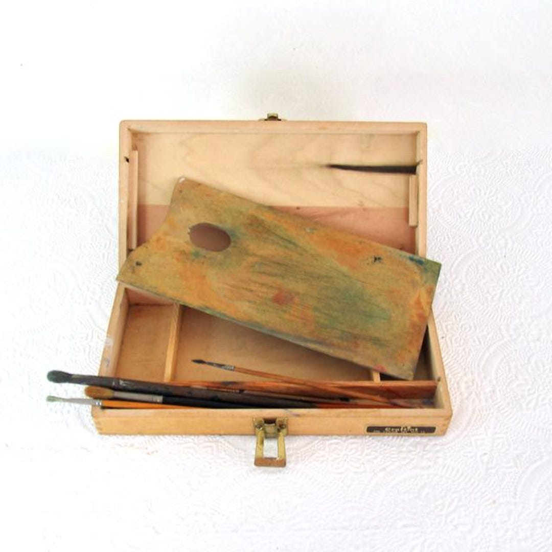 Vintage Craftint Painter’s Tool Box – Plein Air Art Supply Case ...