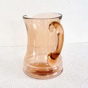 Dunbar Flint Glass Pink Pitcher 1115, Antique Rose Pink Depression ...