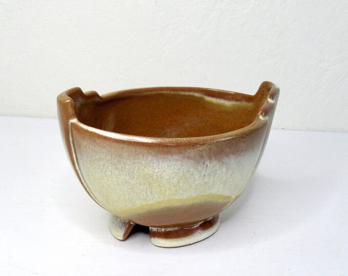 Vintage Frankoma Pottery Plainsman Gold Planter, Number 35 Frankoma ...