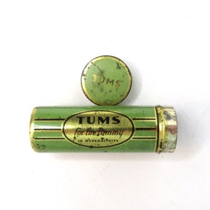 Vintage 1930's Tums Tin With Horace Heidt on Your Radio - Etsy