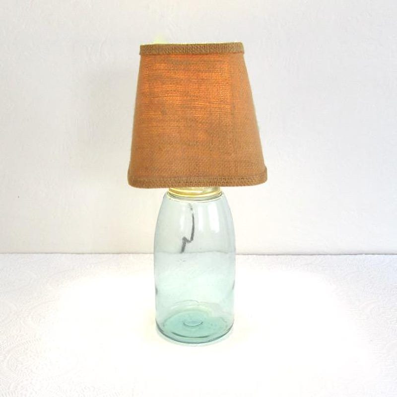 Mason Jar Lamp - Etsy