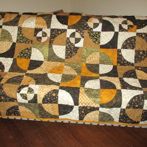 Metallics Lap Quilt, Gold and Black My Universe, Free Shipping 1203-01 ...